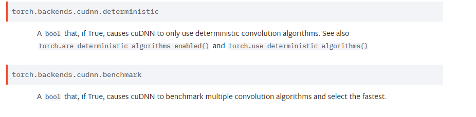Torch中的benchmark&deterministic是什么含义?_torch deterministic-CSDN博客