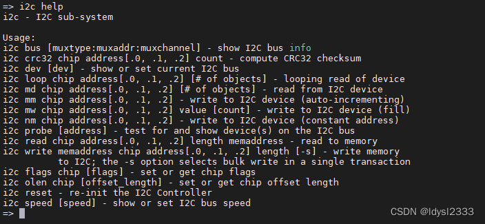 I2c设备调试技巧(uboot命令、i2c Detect)uboot I2c命令 Csdn博客