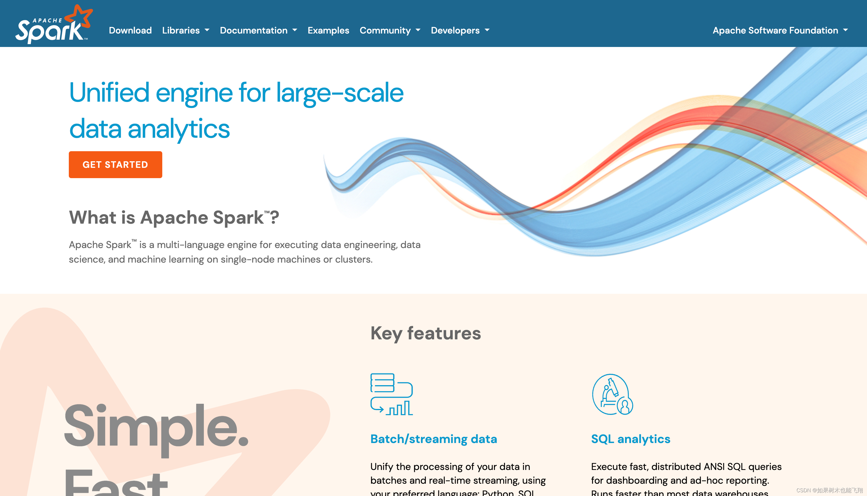 Spark简介_spark四个模块-CSDN博客