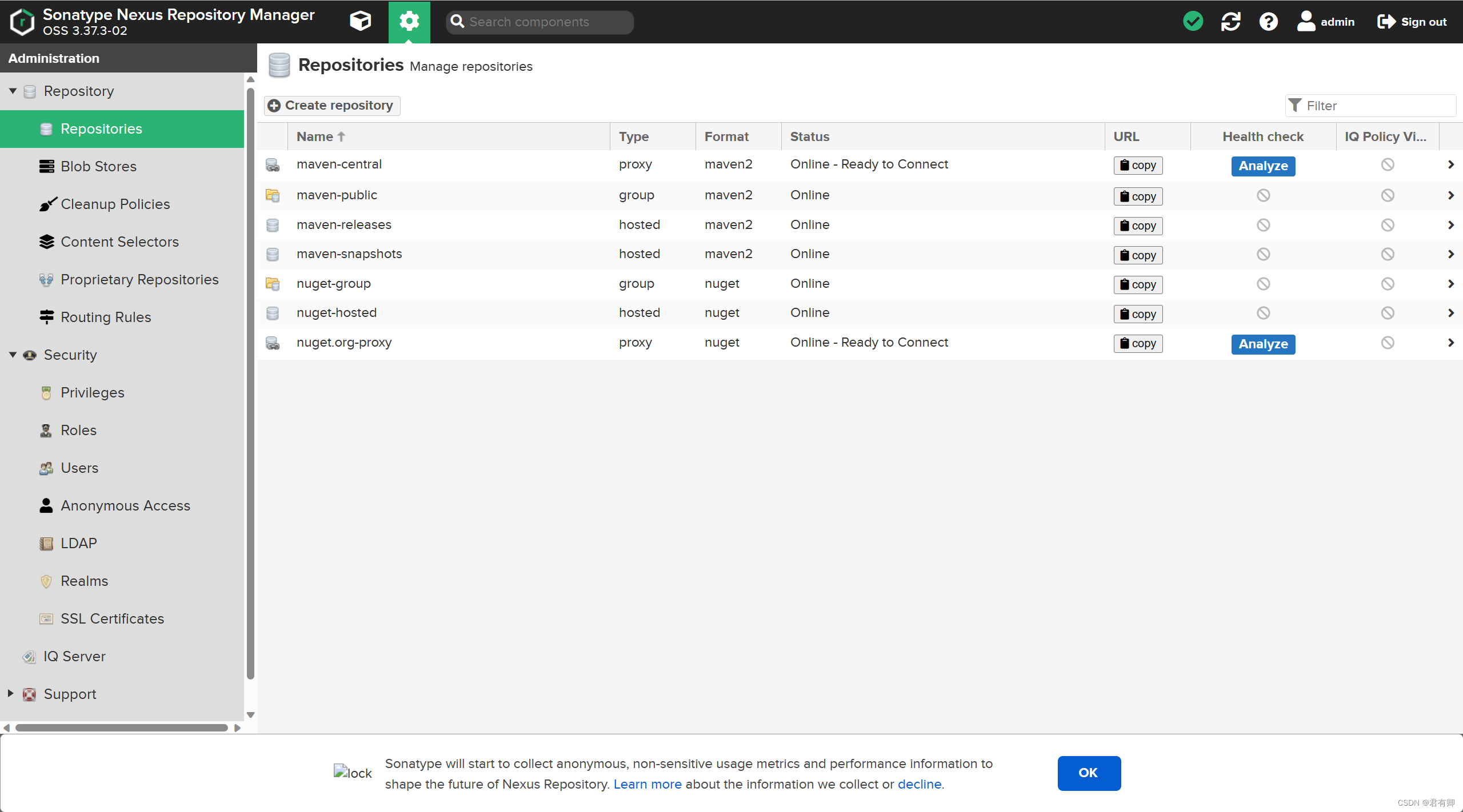 Docker部署Nexus Maven私库_docker 部署nexus-CSDN博客