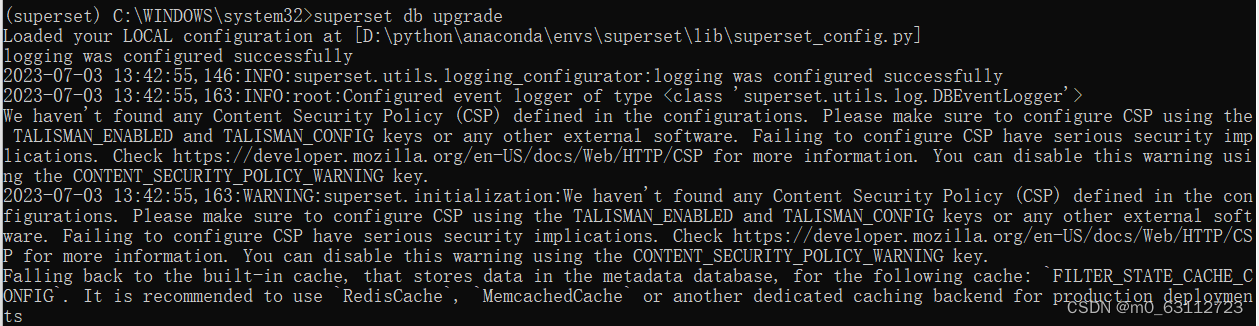 Python安装superset所遇报错及解决、本地化部署报错及解决_attributeerror: module 'sqlparse.keywords' has no -CSDN博客