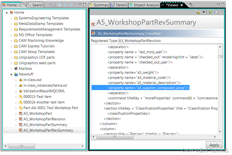 学习有关BMIDE的知识——BMIDE工作坊（2）_bmide 复合属性-CSDN博客