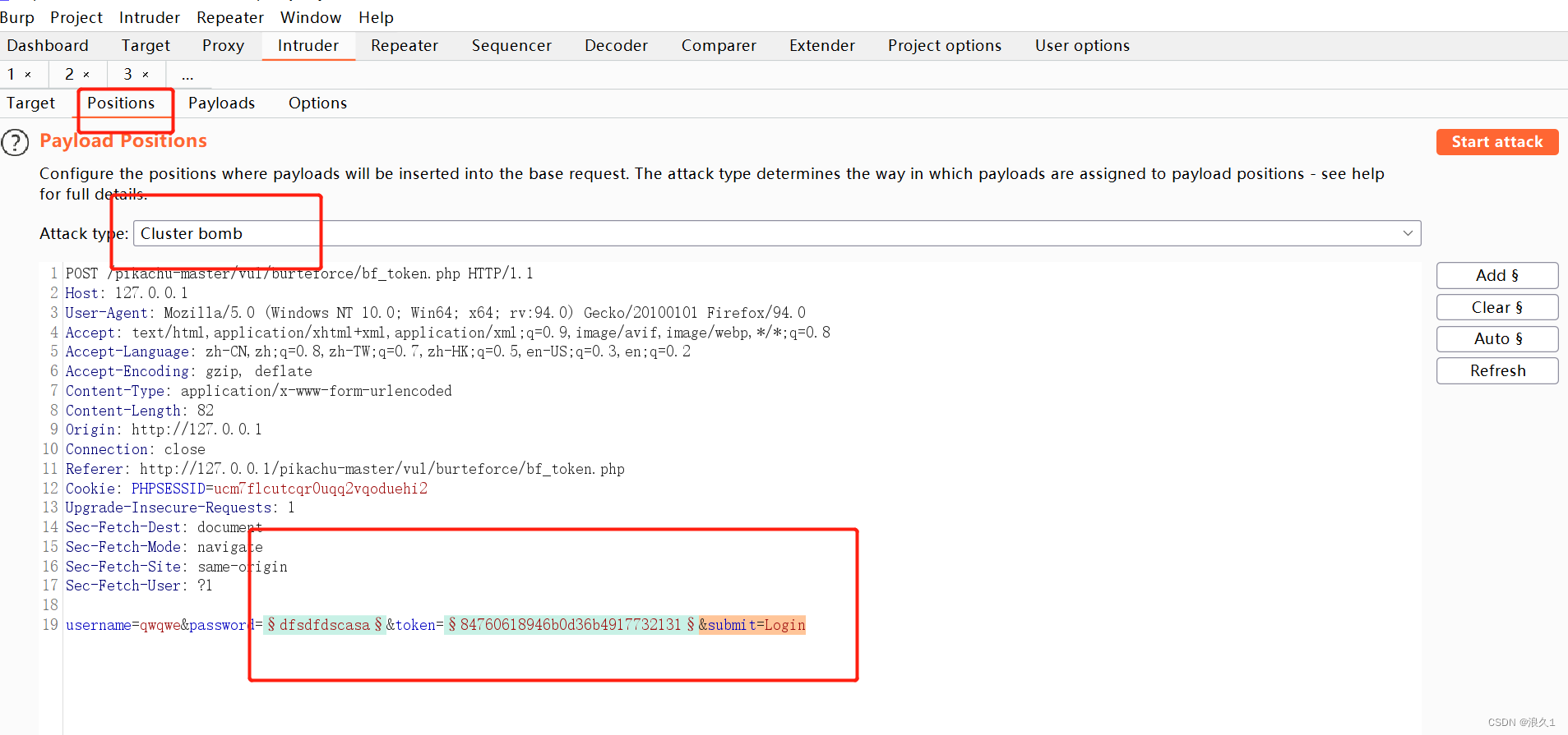 暴力破解-绕过token防御-CSDN博客
