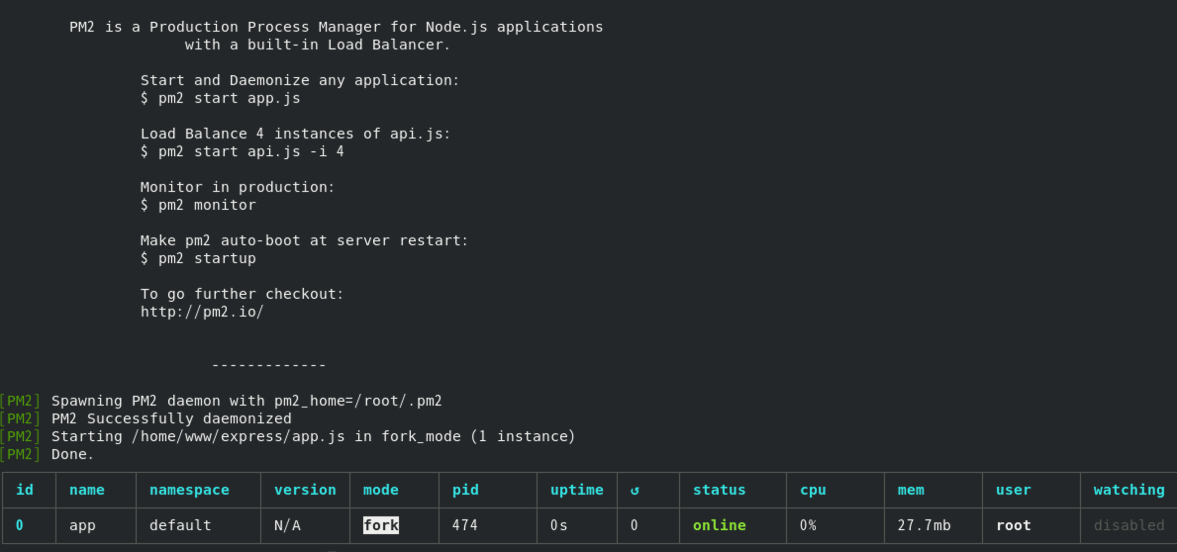 Docker快速搭建Node.js Express运行环境_express docker-CSDN博客