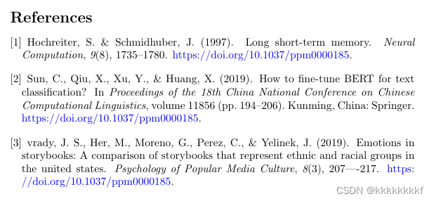 Springer Latex参考文献数字引用APA格式_springer的latex参考文献怎么显示数字-CSDN博客