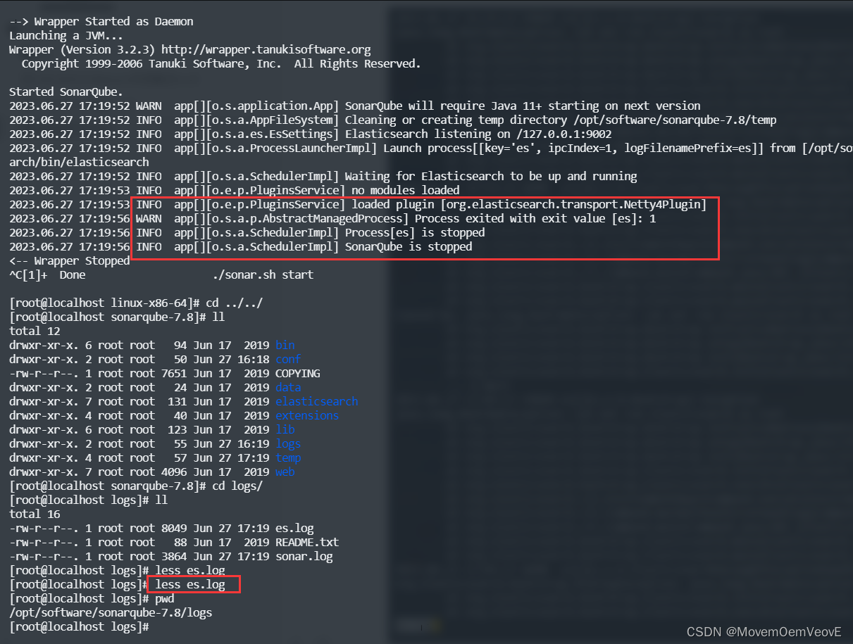 Linux下的SonarQube搭建全流程及踩坑记录。_error while downloading plugin 'l10nzh' with versi-CSDN博客