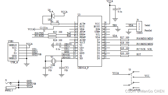 原理图分享一（单片机_CT107D训练平台使用说明与电路原理图）_ct107d单片机板原理图-CSDN博客