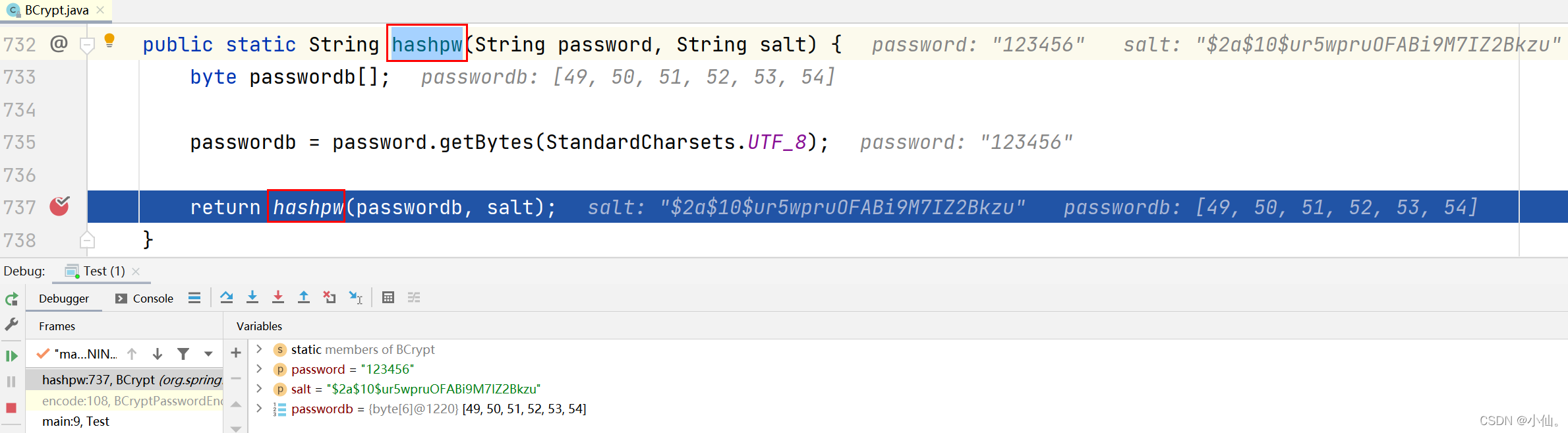 Spring——》springsecurity中的bcryptpasswordencoder算法spring Security Bcryptpasswordencoder Csdn博客