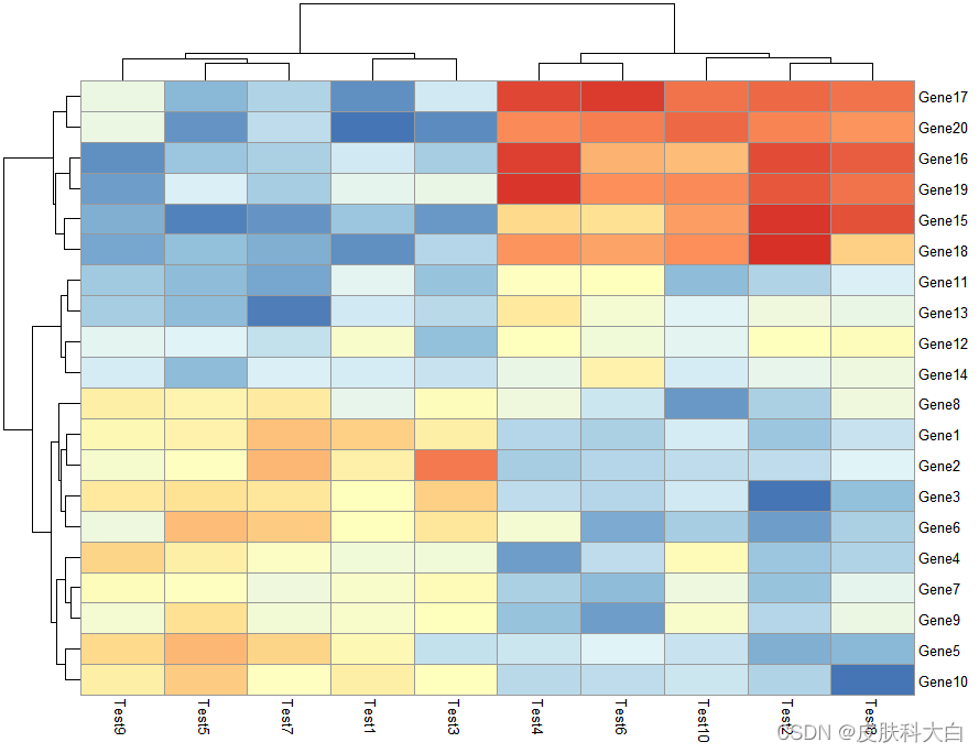 pheatmap热图_pheatmap 孟德尔热图-CSDN博客