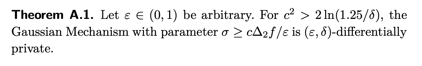 差分隐私——高斯机制(The Gaussian Mechanism)-CSDN博客