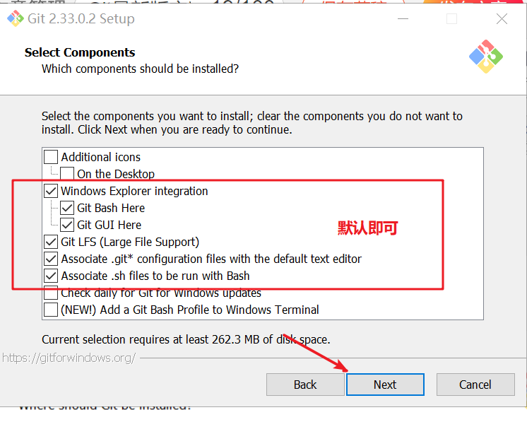 Git最新版安装教程（保姆式安装）（2.33.02）_git2.33-CSDN博客
