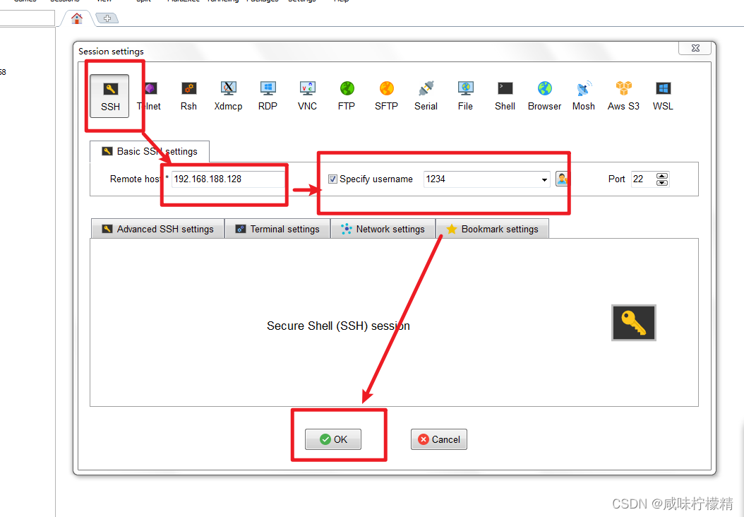 MobaXterm配置ssh_moba ssh-CSDN博客
