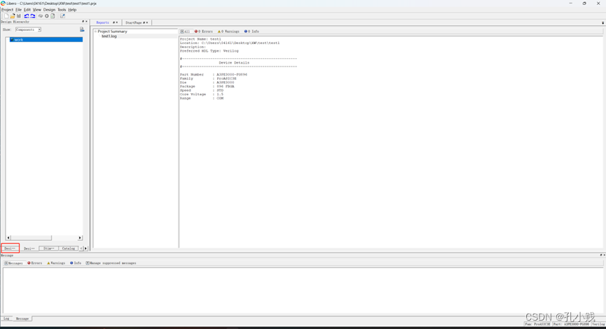 Libero的使用手册_liberosoc使用教程-CSDN博客