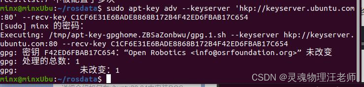 Ubuntu20.04安装ROS实操手册&避坑指南-CSDN博客