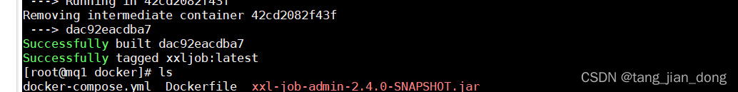 docker-compose 部署 xxl-job_xxl-job docker-compose-CSDN博客