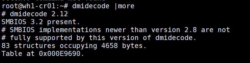 linux 使用dmidecode查看设备序列号_dmidecode查看设备序列号为空-CSDN博客