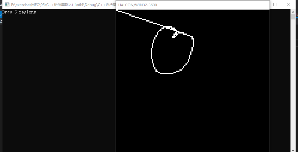 Halcon一维函数的使用之select_shape_halcon selectshape-CSDN博客