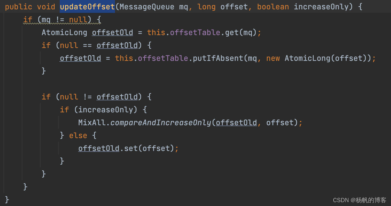rocketMq -- offset管理_rocketmq offset-CSDN博客