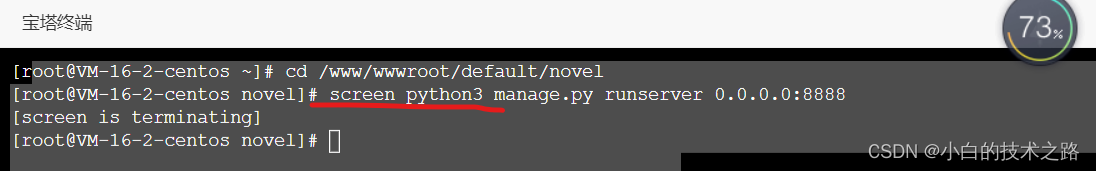 如何让自己部署的项目一直运行？_ubuntu部署怎么一直打开-CSDN博客