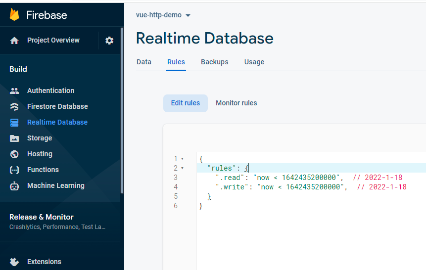 Firebase database 读写规则简单例子_insecure-firebase-database-CSDN博客