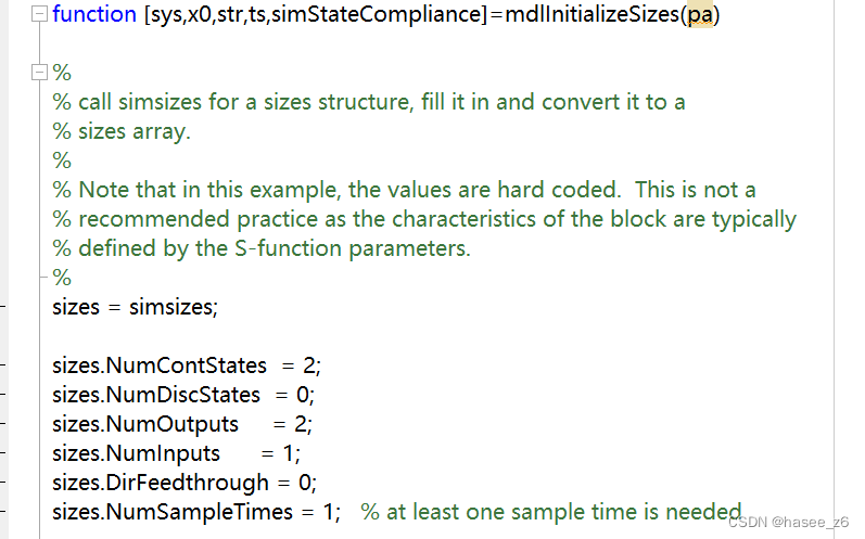 MATLAB搭建s函数_s函数模板-CSDN博客