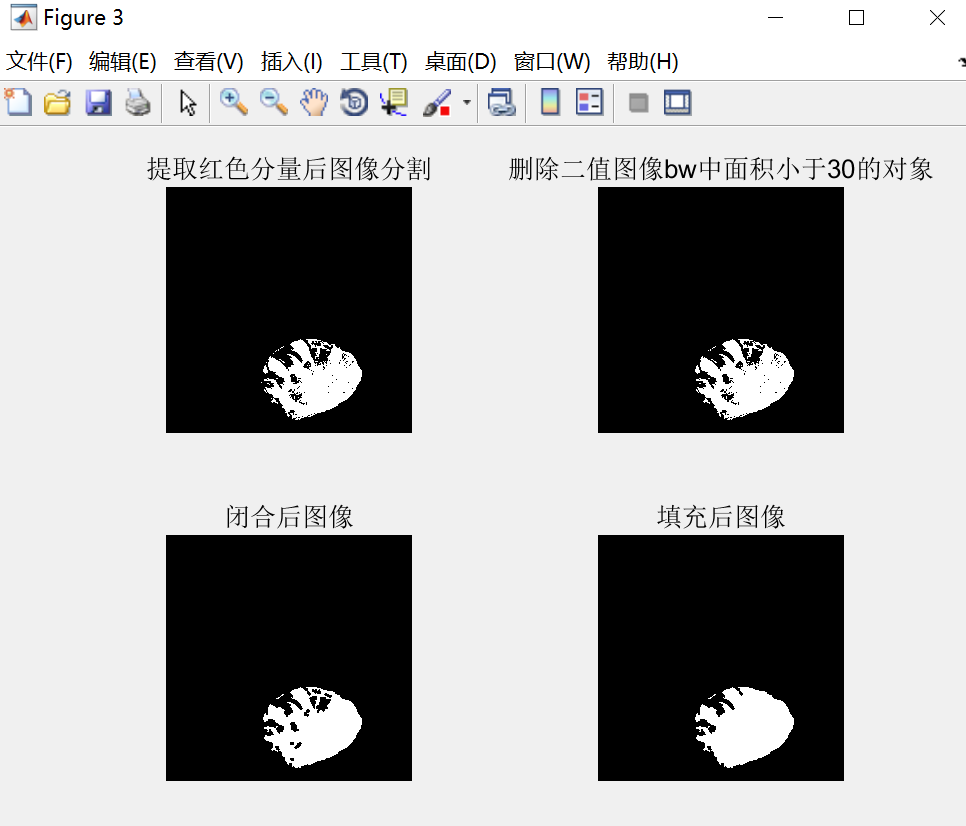 matlab图像处理基础语法_imfill(bw, 'holes', 'holesize')-CSDN博客