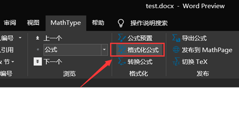 word文件快捷编辑技巧（一）：一键设置word所有mathtype公式格式_mathtype公式10pt-CSDN博客