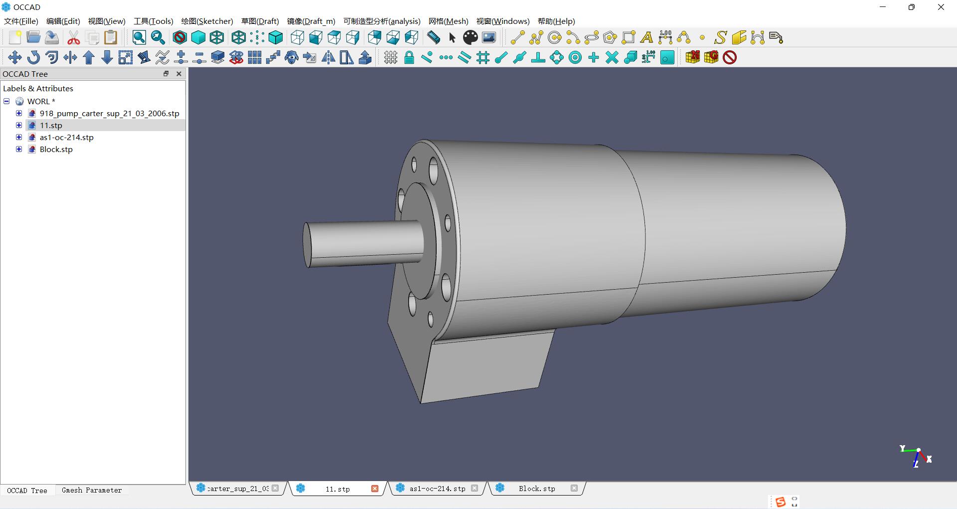 初探QT+OSG+OCC的CAD平台之GMSH划分后以按面获取相应的点与单元_gmsh getnodes-CSDN博客