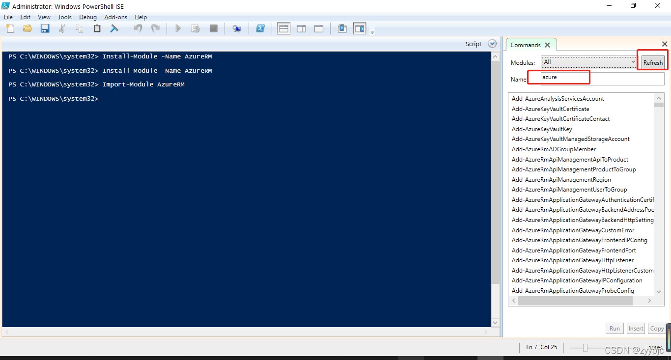 在powershell中安装azure模块powershell 登install Module Name Az Csdn博客