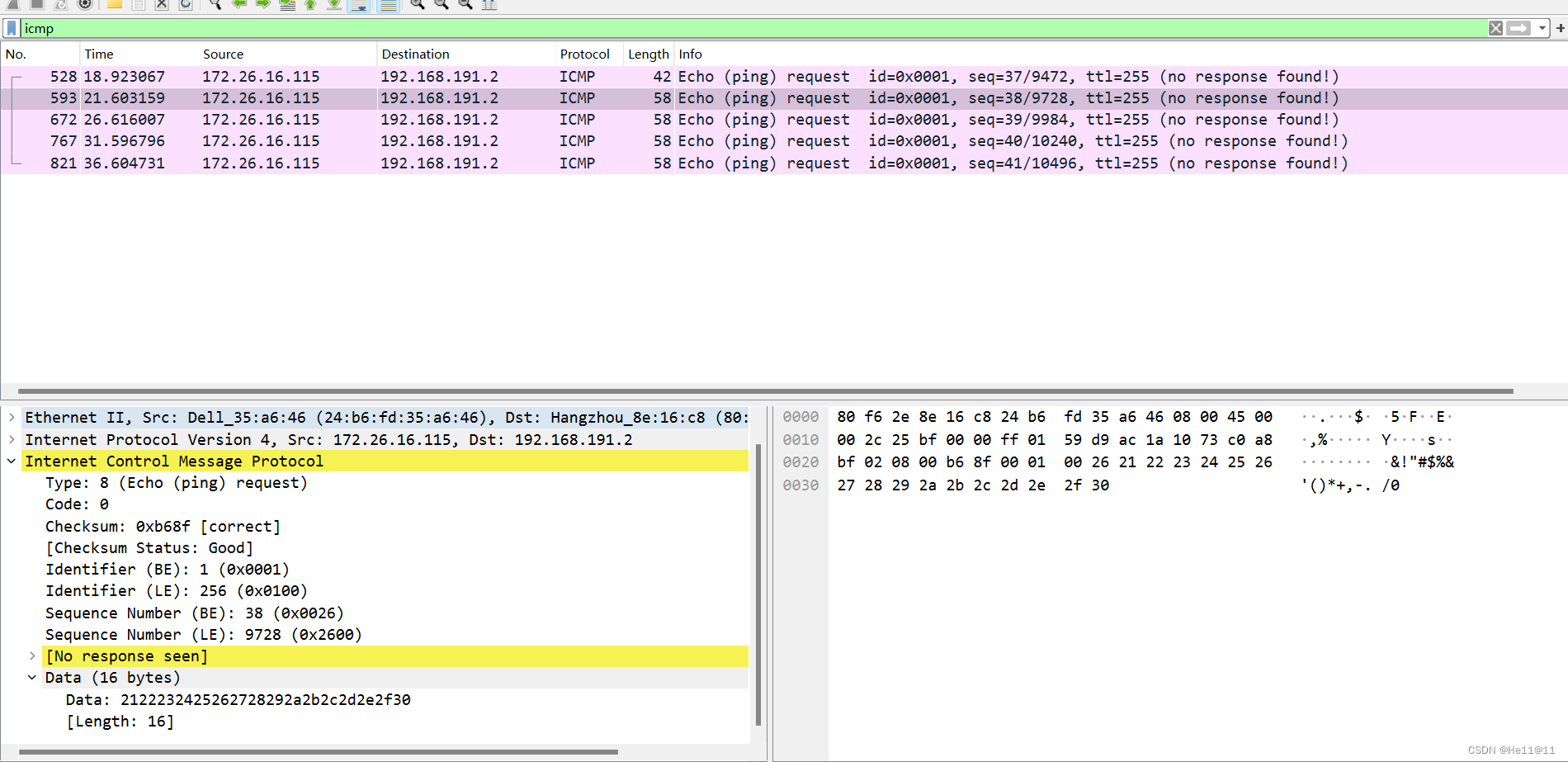 纵横网络靶场-简单流量分析-ICMP协议分析_tshark分析icmp-CSDN博客