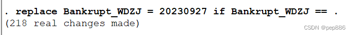 Stata 使用replace遇到报错：invalid syntaxr(198)；_stata invalid syntax-CSDN博客