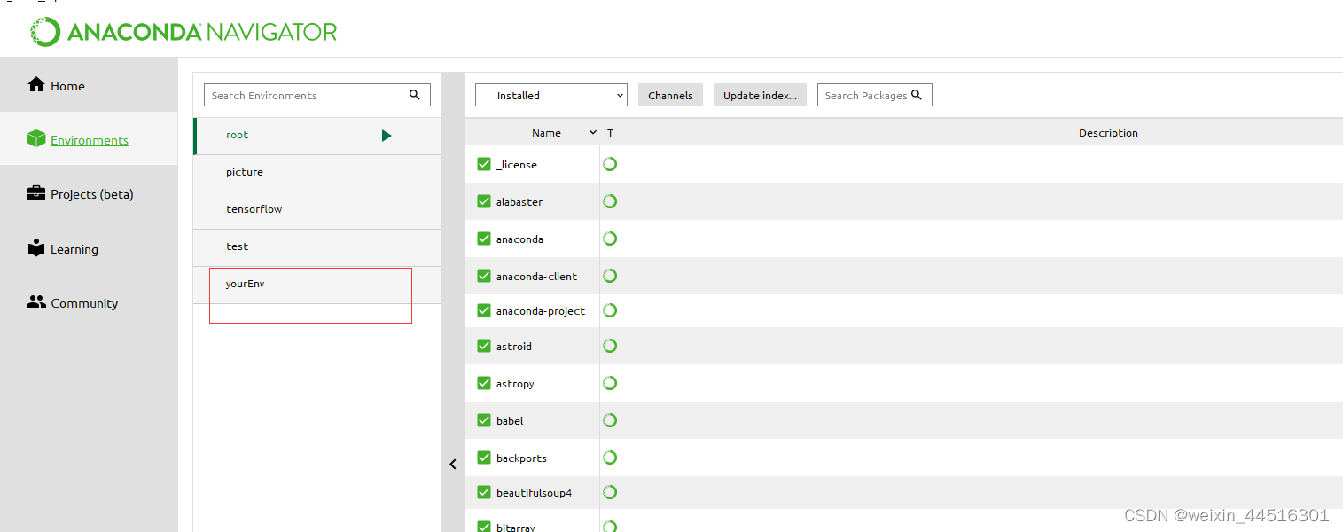 新用户启动Anaconda时，一直卡在loading applications_anaconda loading user-CSDN博客