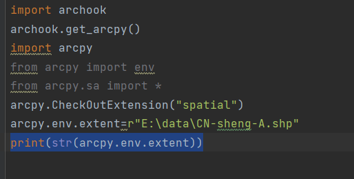 arcpy.env.extent=路径\文件名，出现RuntimeError: ＜exception str() failed＞-CSDN博客