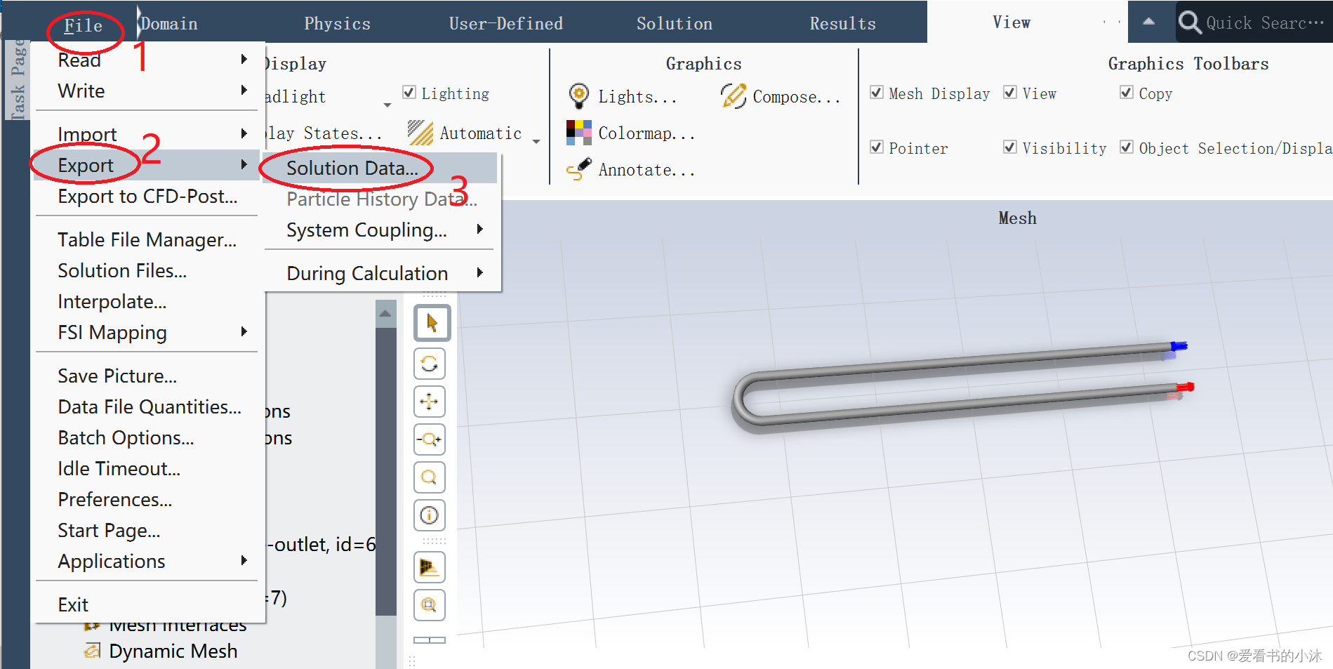 Ansys二次开发:python解析ansys Fluent结果文件pyansys Csdn博客