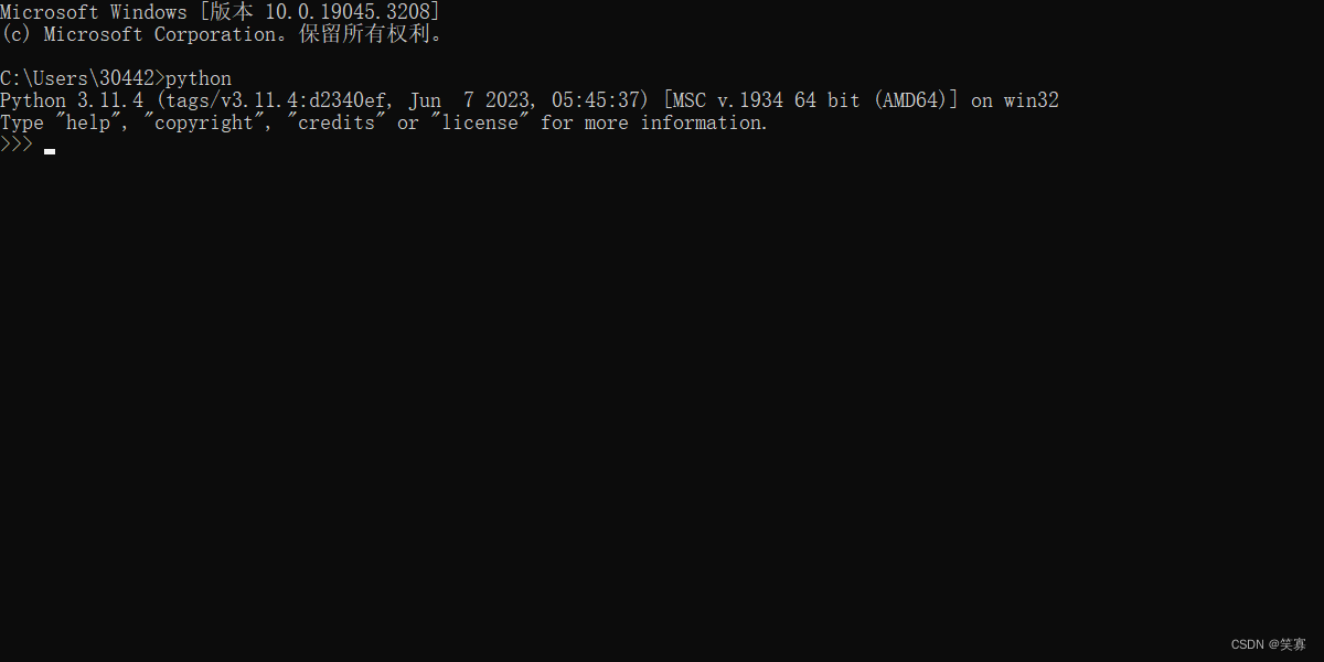 Python的安装以及环境配置python安装和环境配置 Csdn博客