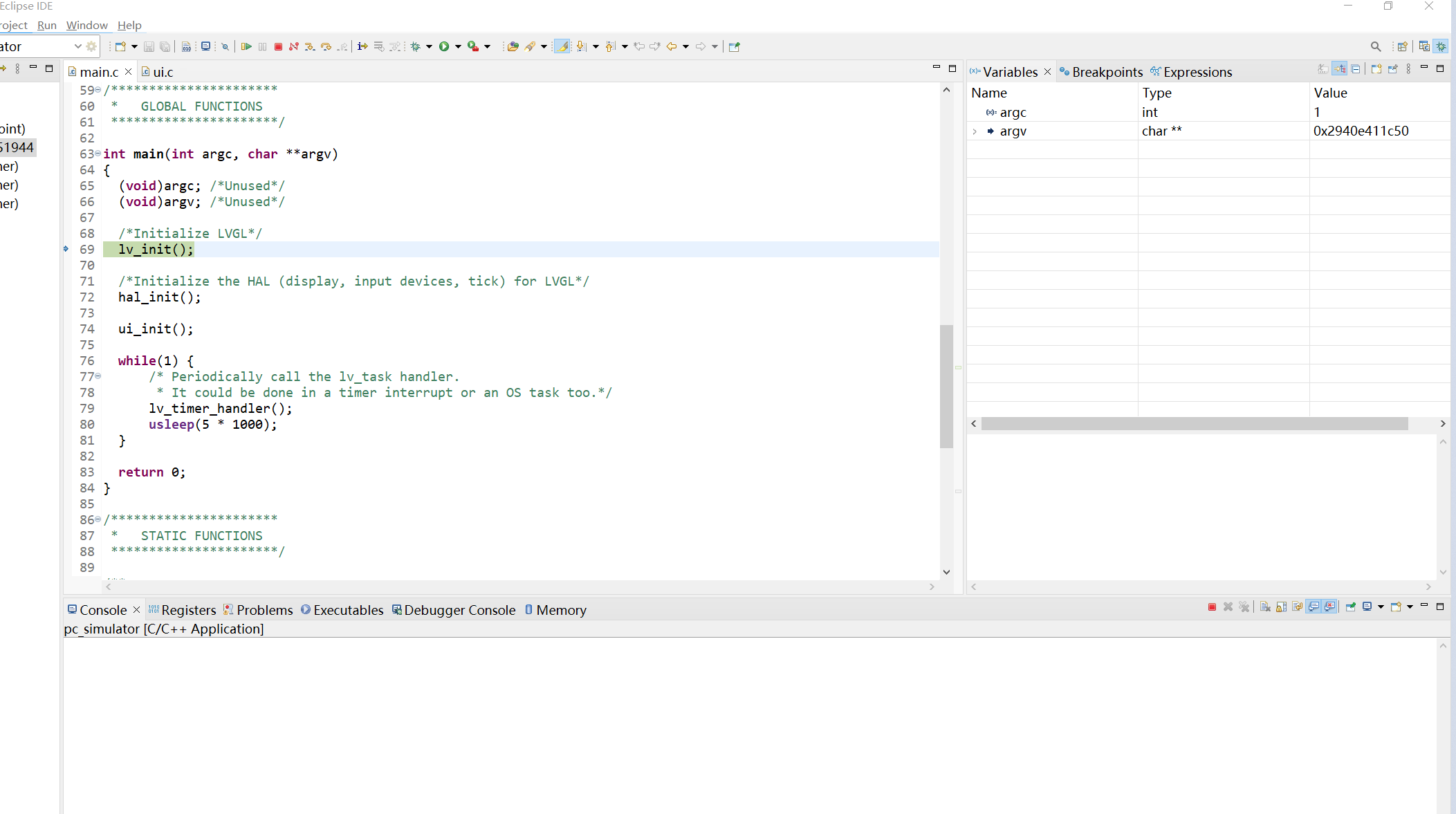 SquareLine Studio ecplise仿真环境搭建-CSDN博客