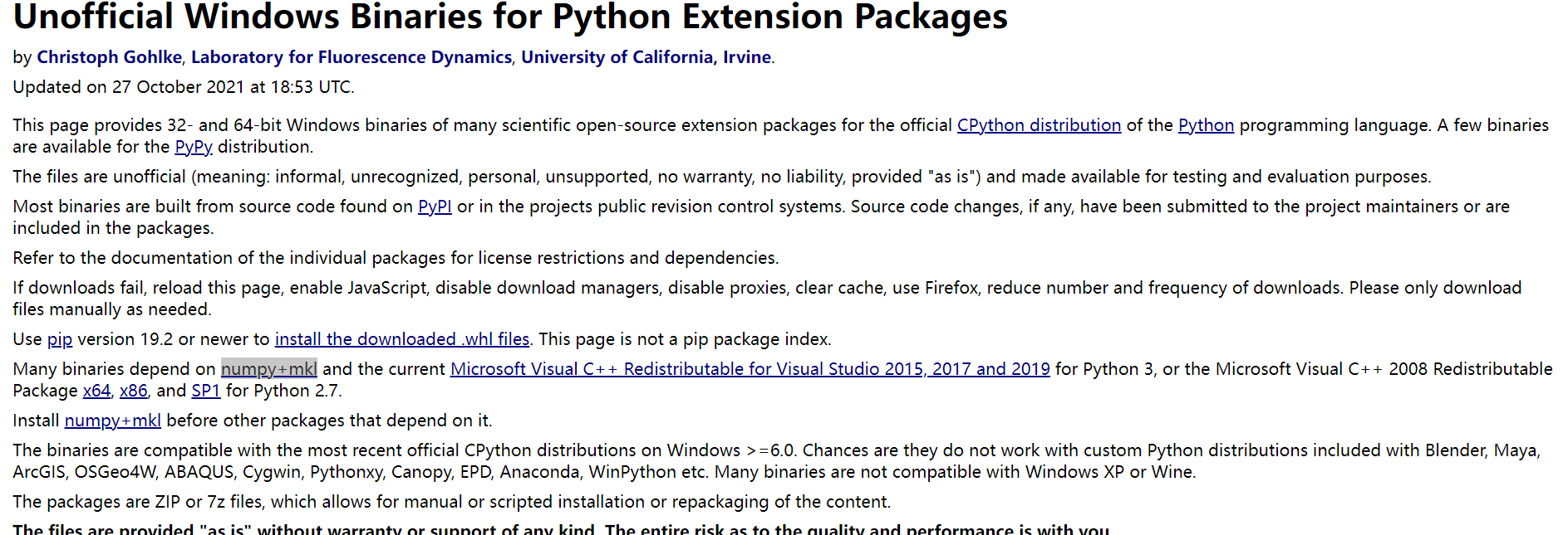 Python安装numpy，matplotlib，scipy，seaborn模块实现FFT算法。_python3.9下numpy1.21.6下载-CSDN博客