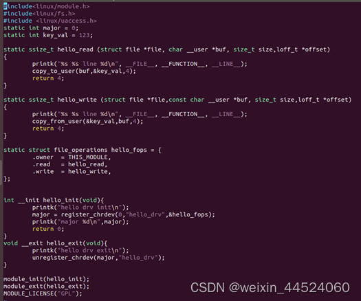 Linux驱动 3 字符驱动模块编写流程字符型 Linux 驱动模块的编写以及编译过程 Csdn博客