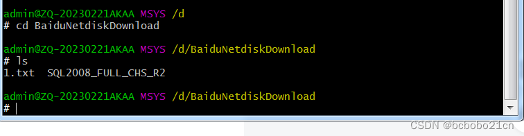 从MSYS2访问Windows目录_msys2 windows 目录-CSDN博客