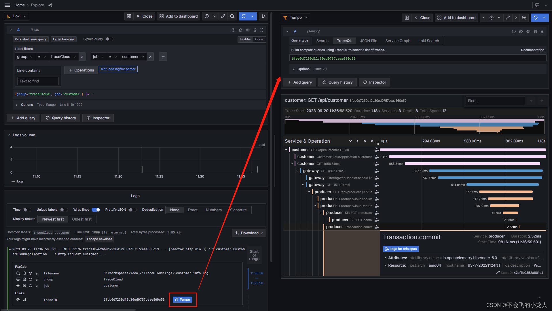 Grafana,Loki,Tempo,Prometheus,Agent搭建日志链路监控平台_grafana agent学习-CSDN博客