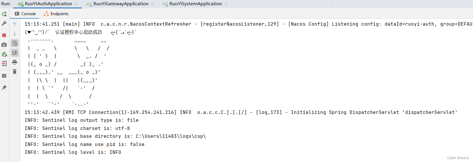 ruoyi-react前后端启动-后端_ruoyi react-CSDN博客