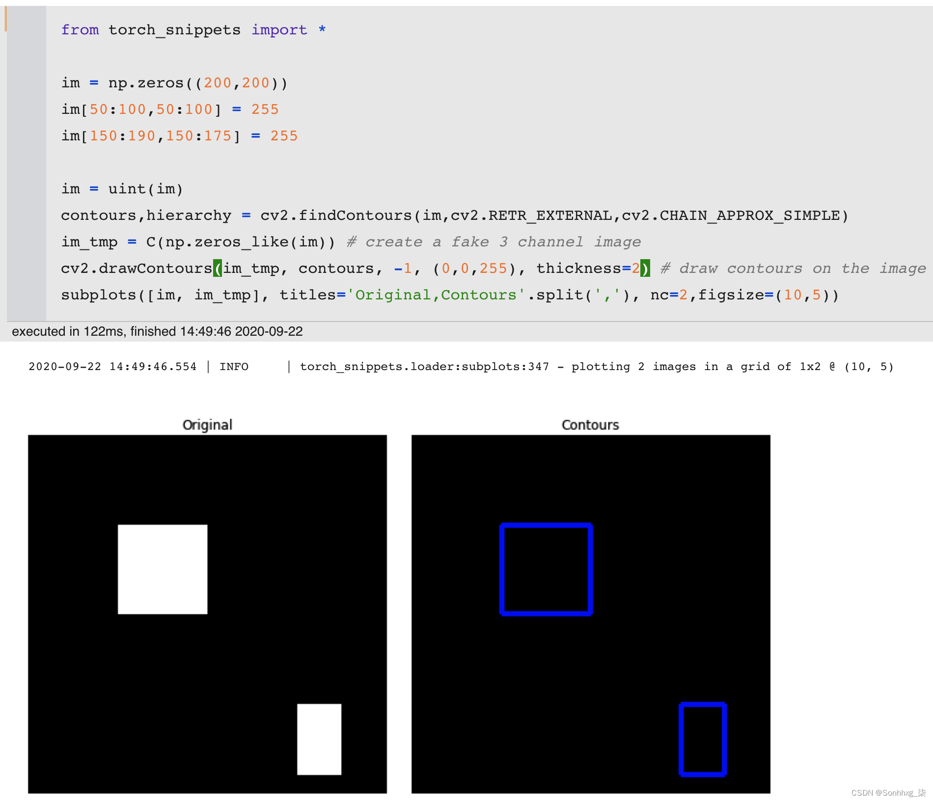 【cv】第 18 章：使用 Opencv 实用程序进行图像分析 Cv图像分析 Csdn博客
