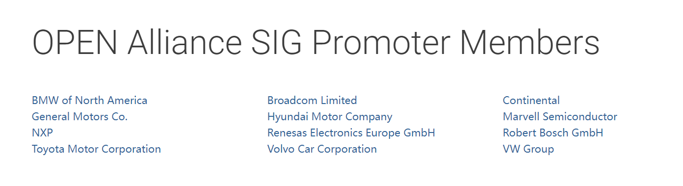 车载以太网行业中的OPEN Alliance组织构成及TC8含义_JuJu_1994的博客-CSDN博客