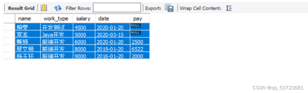 Mysql Workbench 不显示结果网格 Result Gridmysql的resultgrid怎么打开 Csdn博客