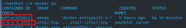 Mongodb未授权访问漏洞复现及dockermongodb下 Auth授权验证docker Mongo Auth Csdn博客