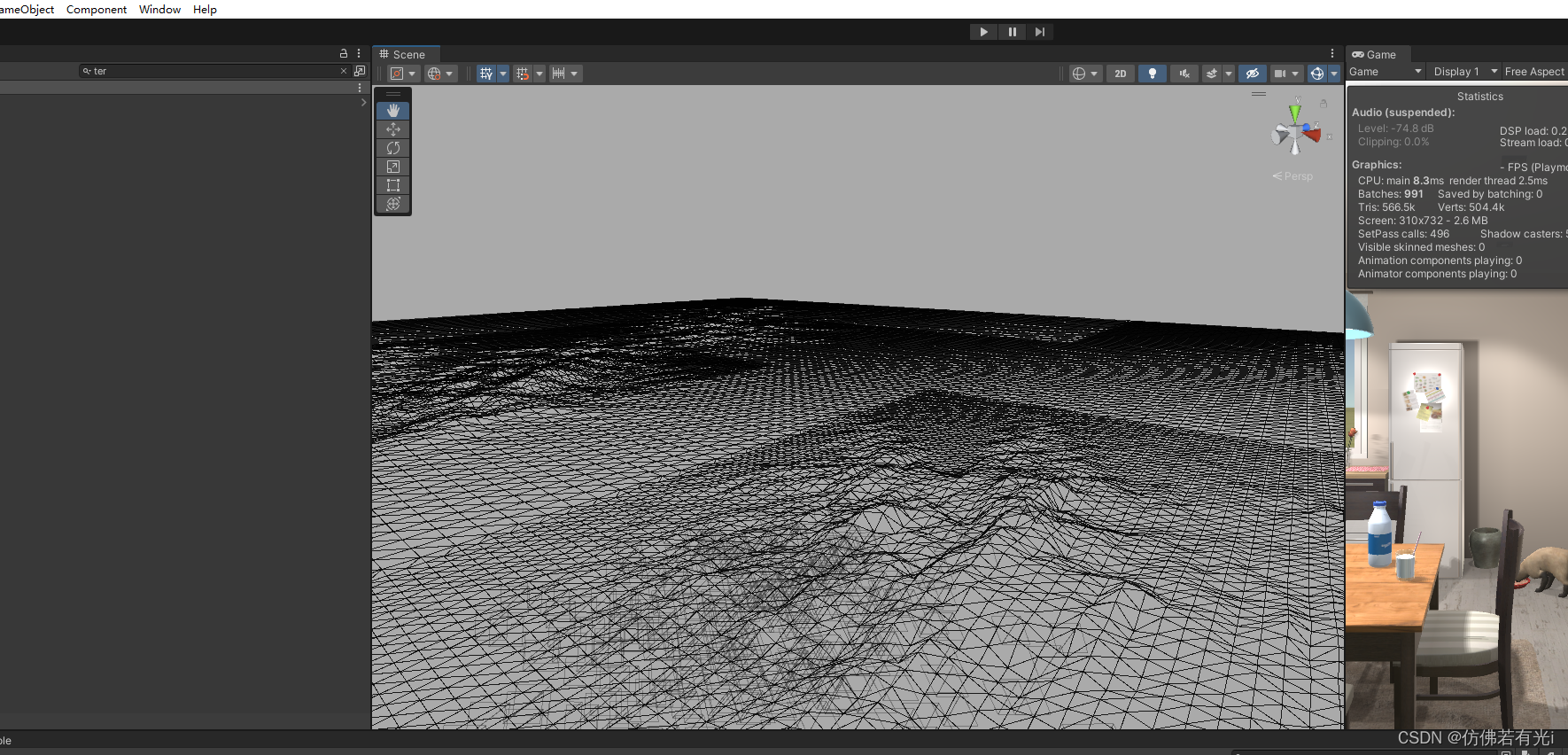Unity简单项目优化案例（含源项目） Unity案例 Csdn博客