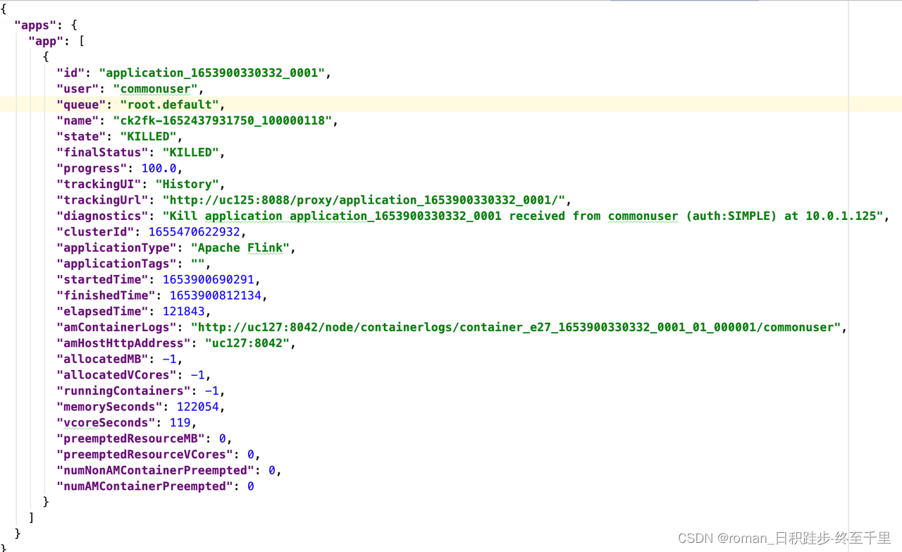 【Rest API｜Yarn】常见Rest API on Yarn。它能为flink job带来哪些信息，怎么指导flinkjob的下一步工作 ...