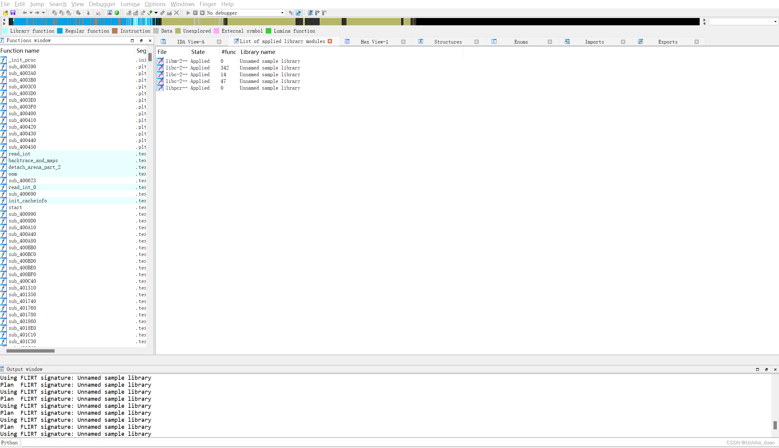 IDA Pro运用golang64.dll插件（来自IDA Pro8.1）；IDA 识别golang函数、符号_ida pro 8.1-CSDN博客