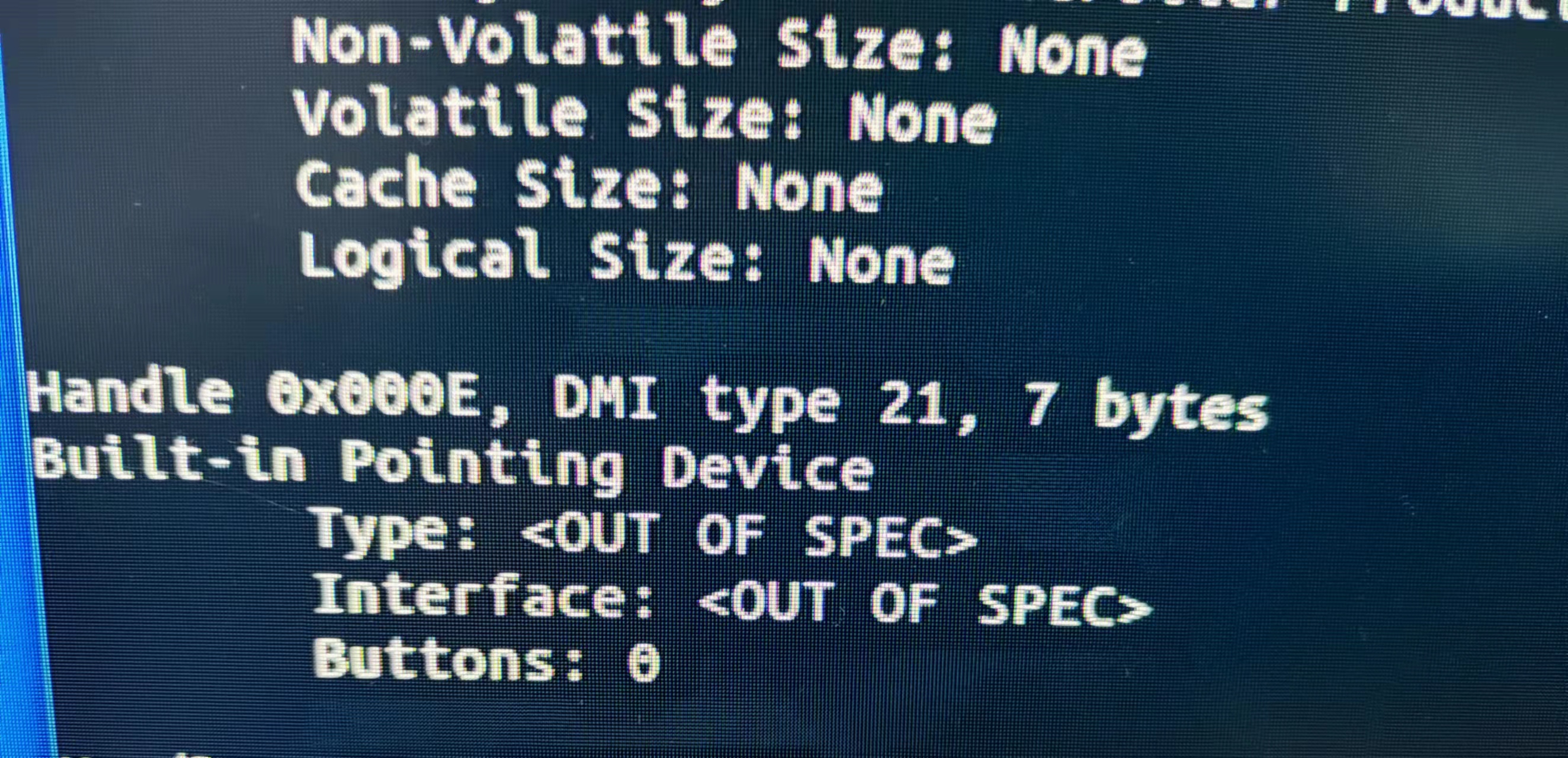 BIOS学习实战之SMBIOS_smbios type 21-CSDN博客