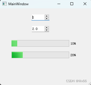 PyQt5的SpinBox、DoubleSpinBox和ProgressBar控件_pyqt5 spinbox-CSDN博客